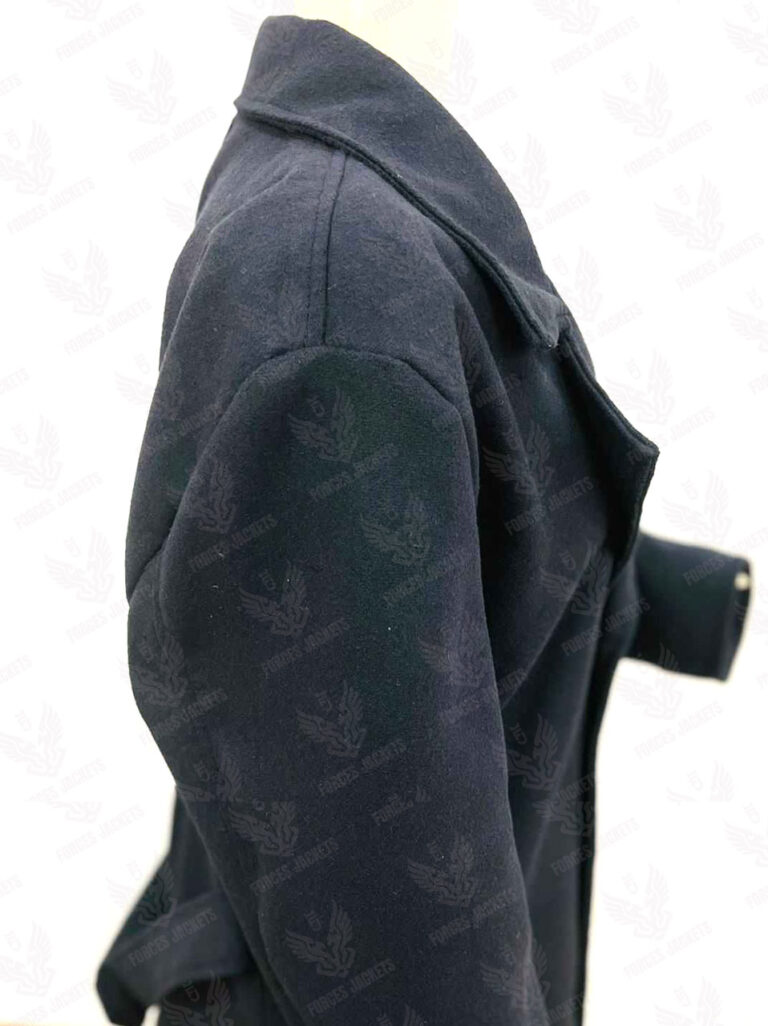 Men's Naval Officers Long Navy Blue Overcoat | Forces Jackets