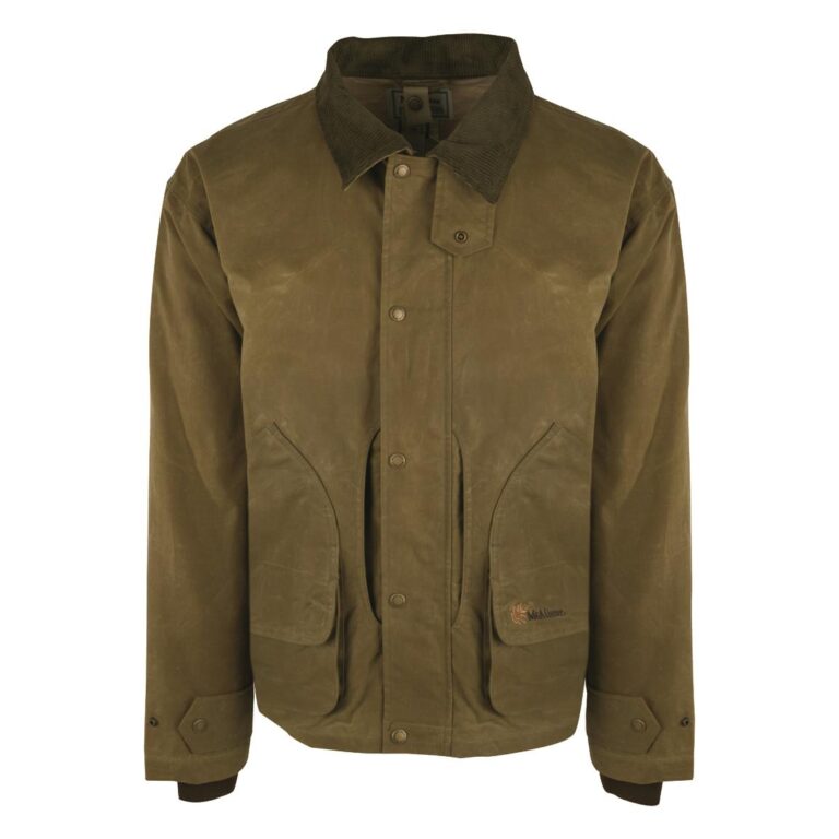 Men's Green Waxed Cotton Field Jacket | Forces Jackets