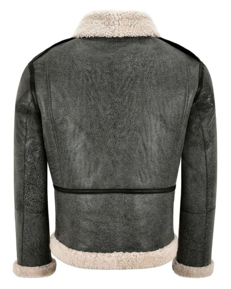 Men's Distressed B6 Flying Aviator Bomber - Forces Jackets