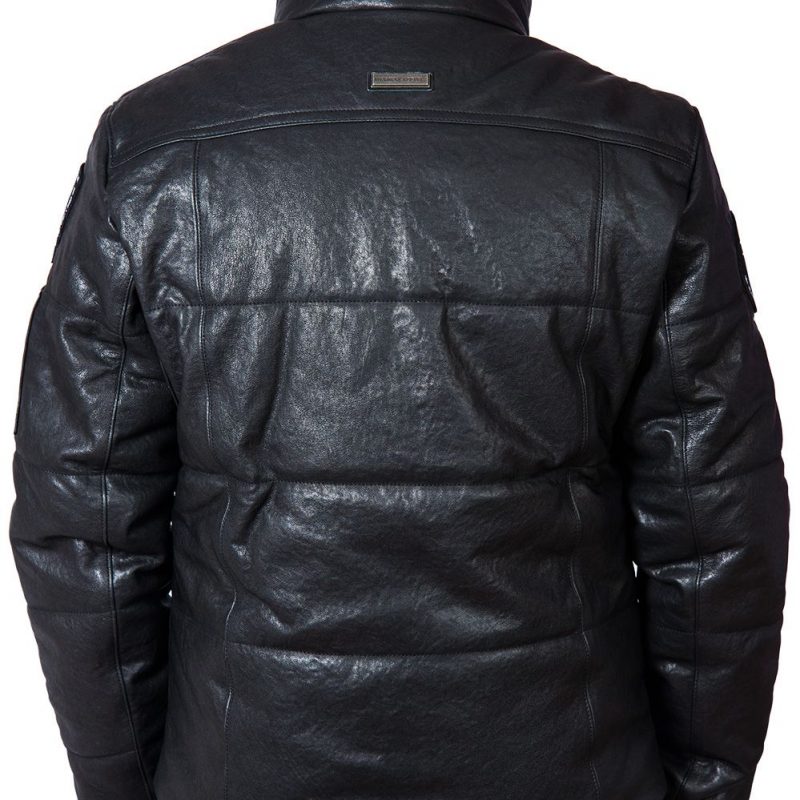 Men's Leather Parka Jacket - Forces Jackets