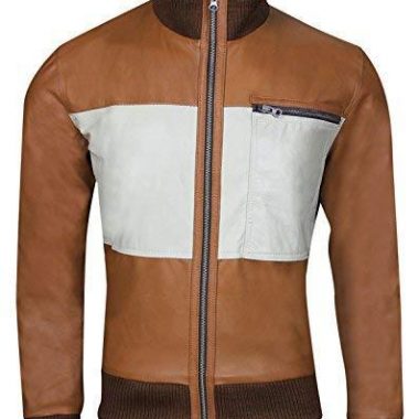 Retro Biker Leather Jacket - Forces Jackets