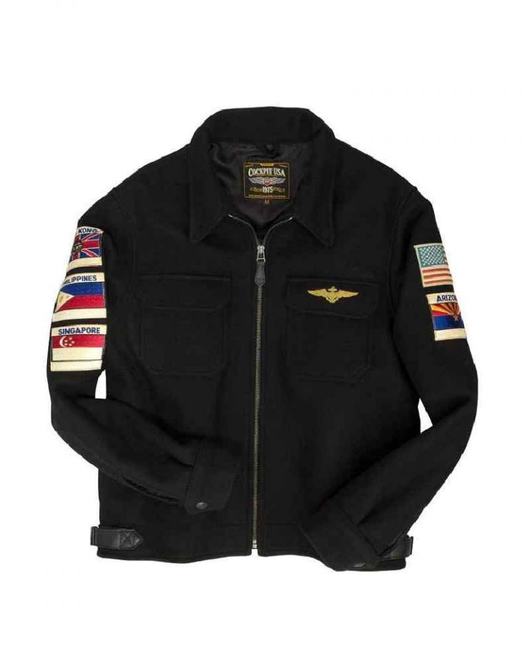 USS Coral Sea Tribute Deck Jacket | Forces Jacket