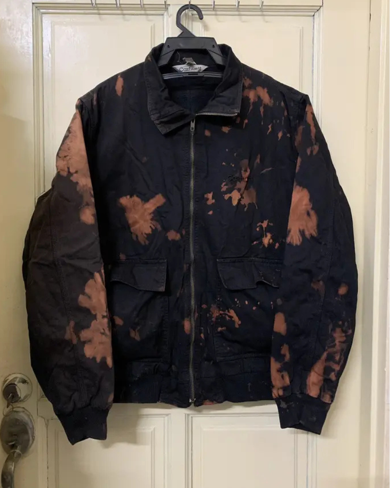 Vintage Type G-1 Carhartt Bleach Zipper Jacket